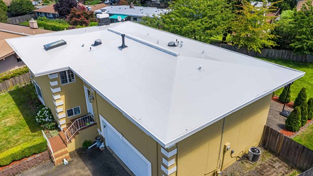 Touch of Modern with Flat PVC Roofing | Valentine Roofing