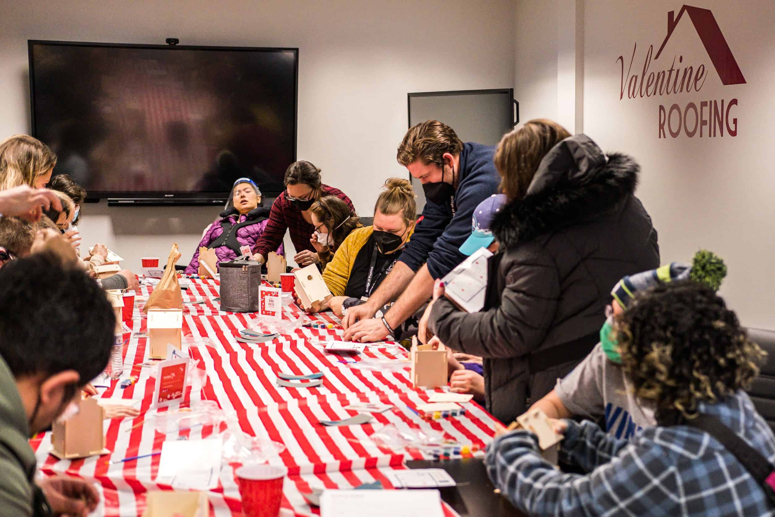 Bridge of Promise Visits | Valentine Roofing