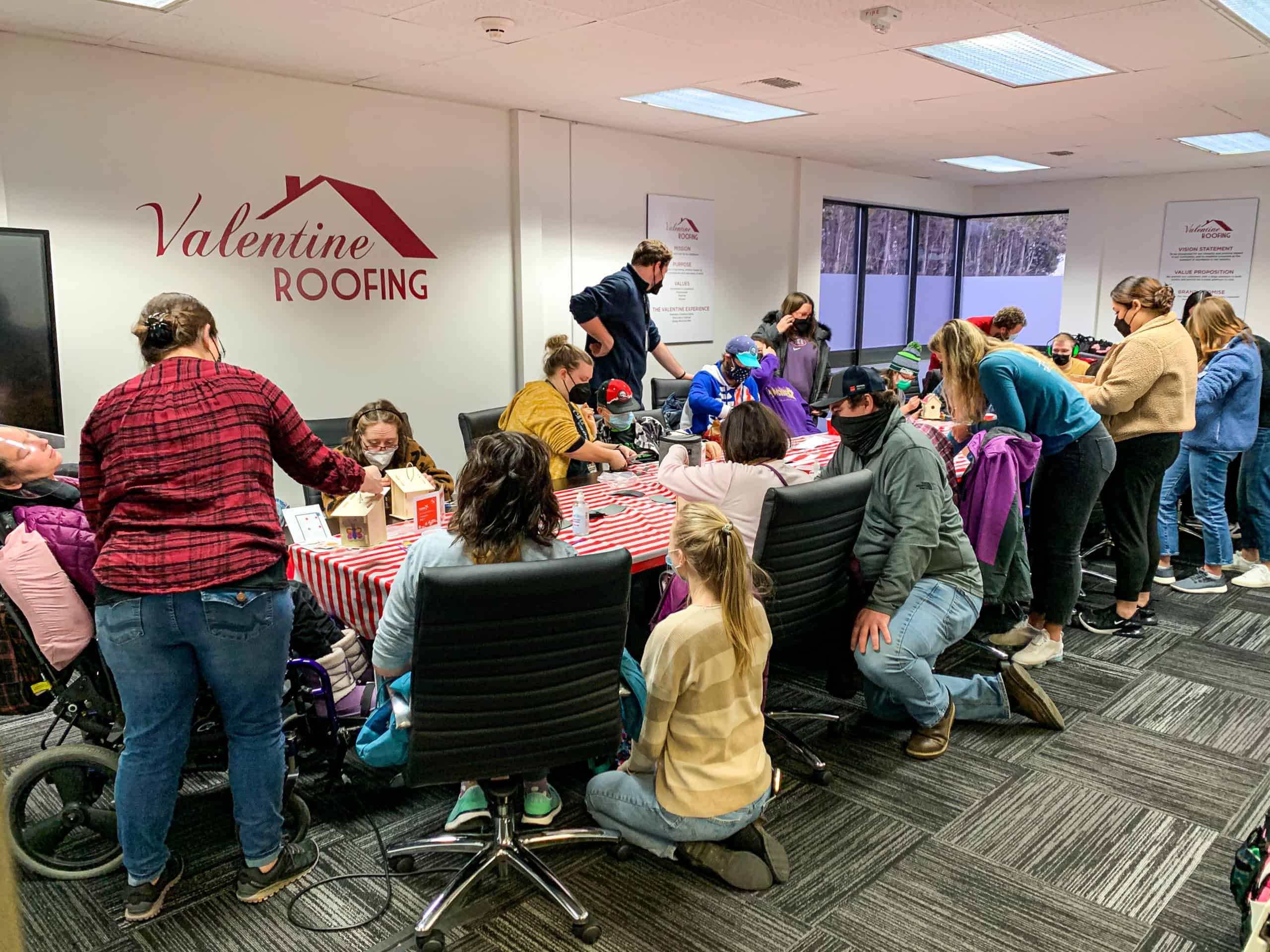 Bridge of Promise Visits | Valentine Roofing