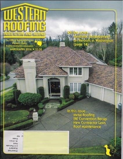 Western Roofing Magazine | Valentine Roofing